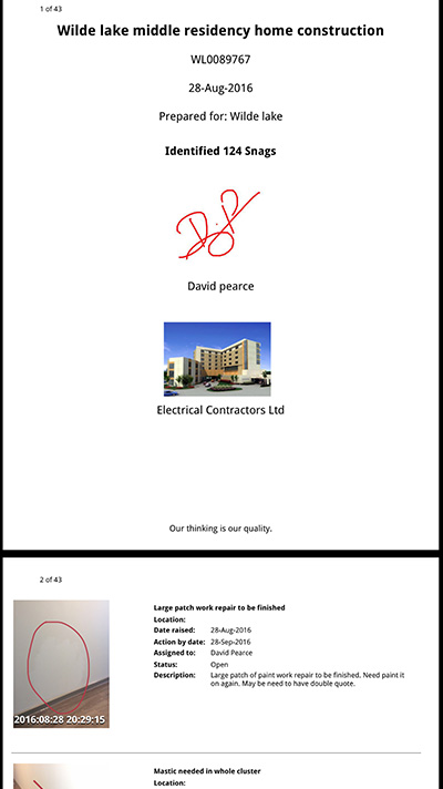 SnagiD - Manage all your projects, snags, defects, inspections, issues ...